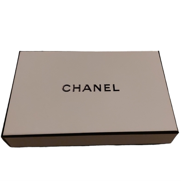 CHANEL | Accessories | Chanel Empty Gift Box With Tissue And Ribbon ...